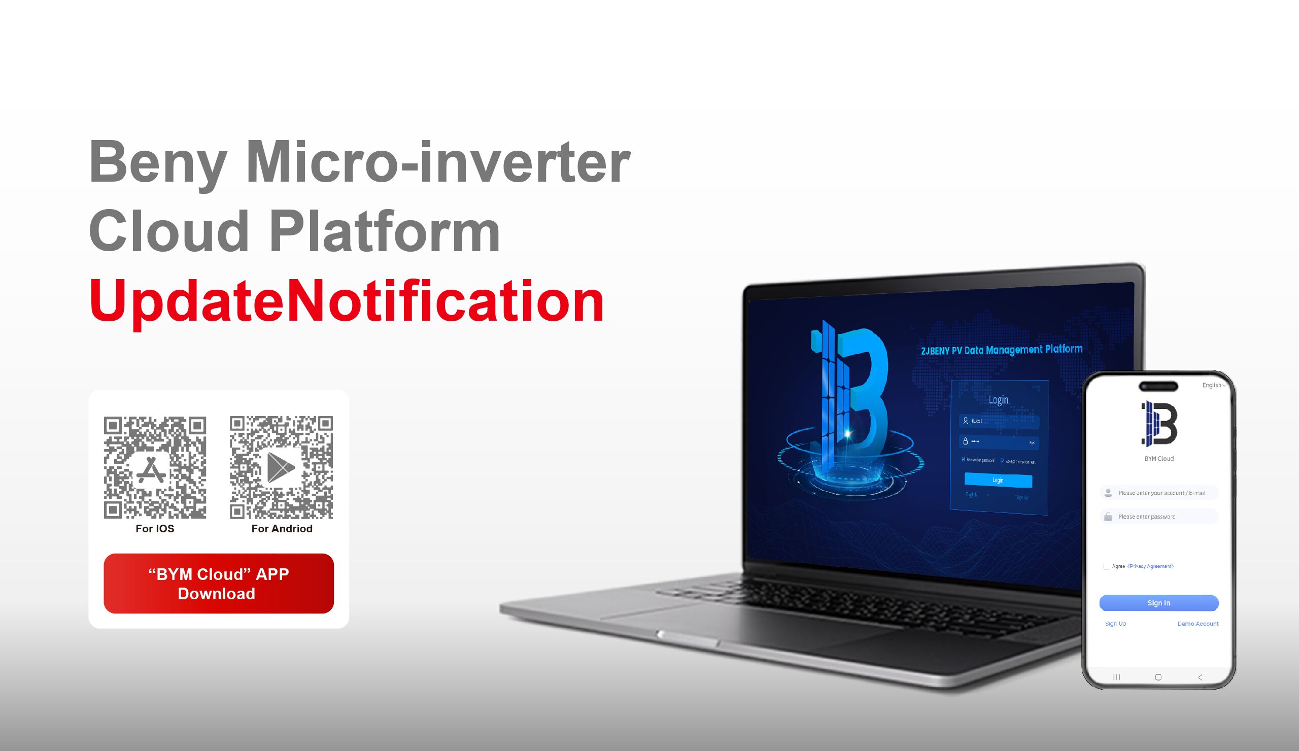 Beny Notification de mise à jour du cloud BYM 2023.10.20